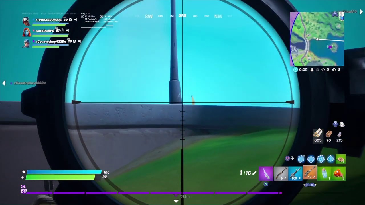 Sniper clips/Fortnite - YouTube