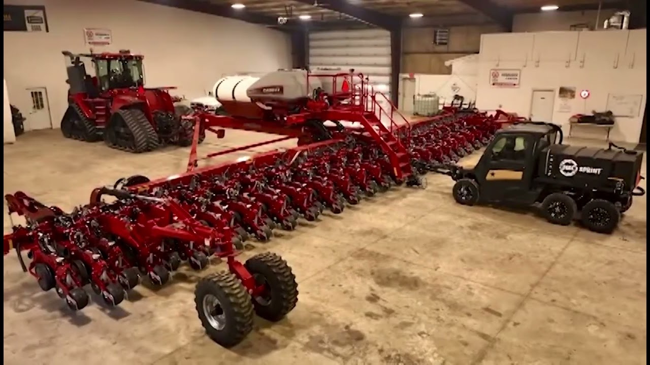 Jacob Wade discuss his new 48rw 15” CaseIH YieldTrac planter, story ...