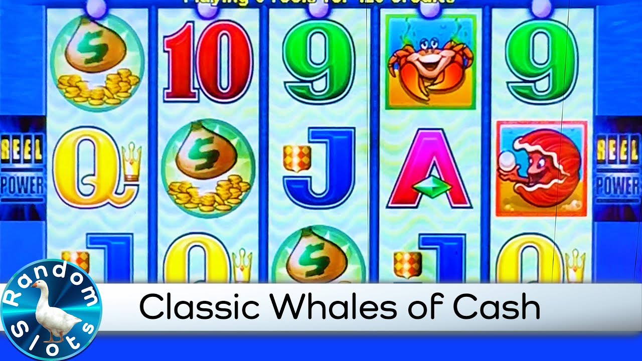 Whales of Cash Classic Slot Machine Bonus - YouTube