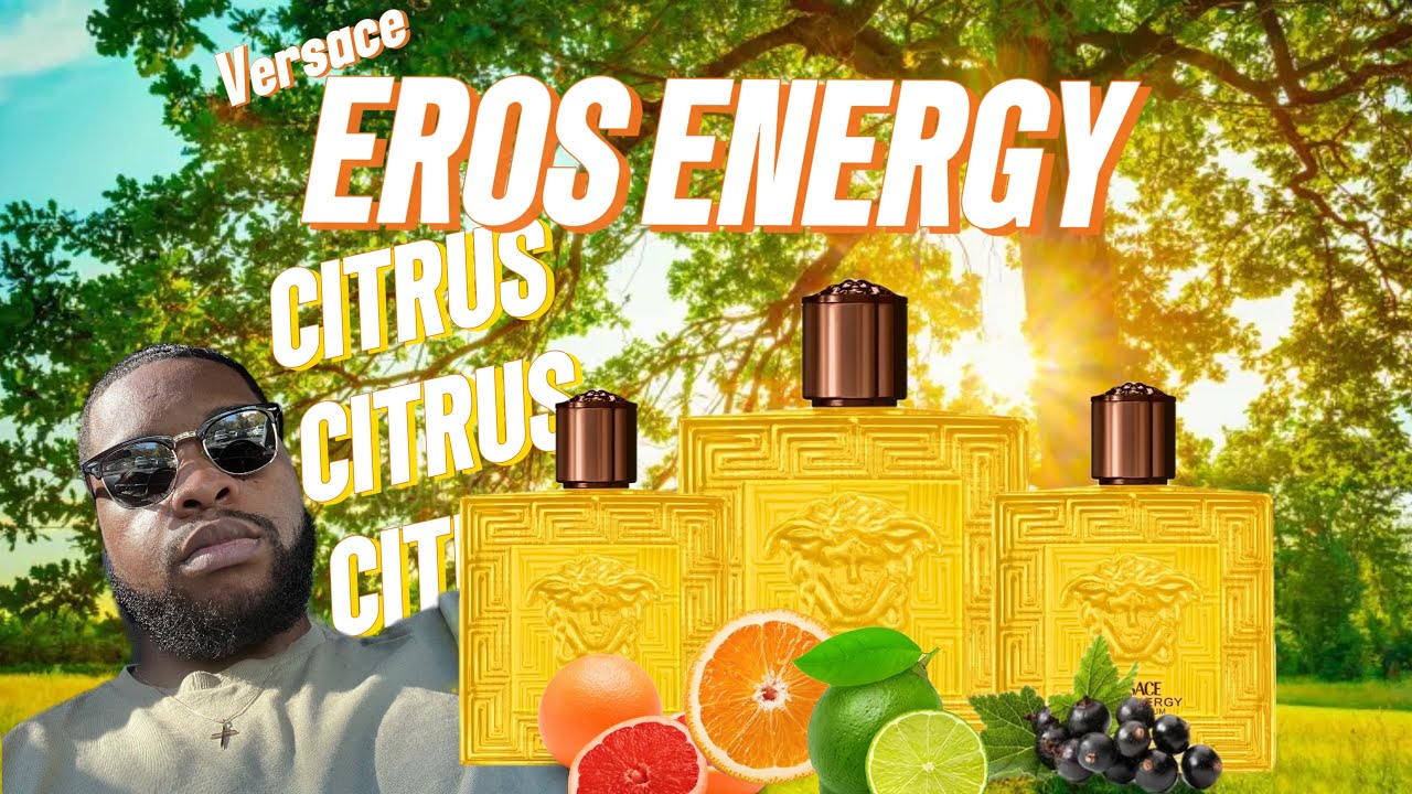 Perfect Summer Citrus!!! | Versace Eros Energy First Impression - YouTube