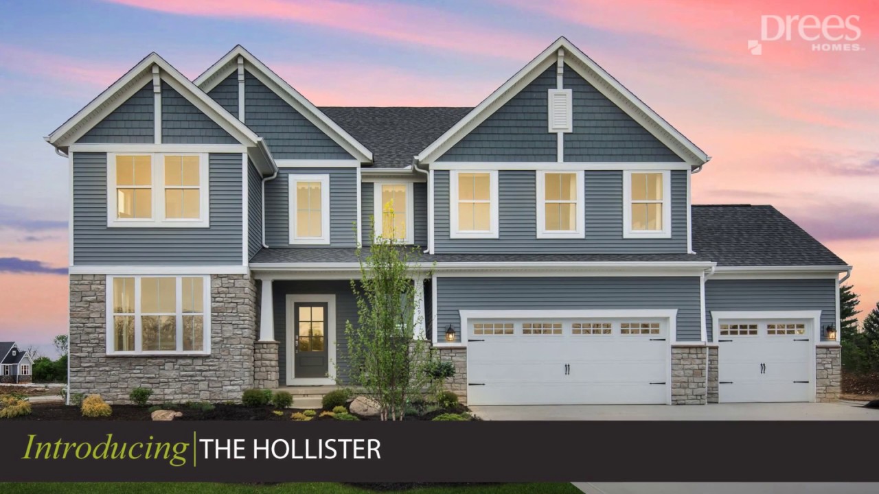 The Hollister by Drees Homes - YouTube