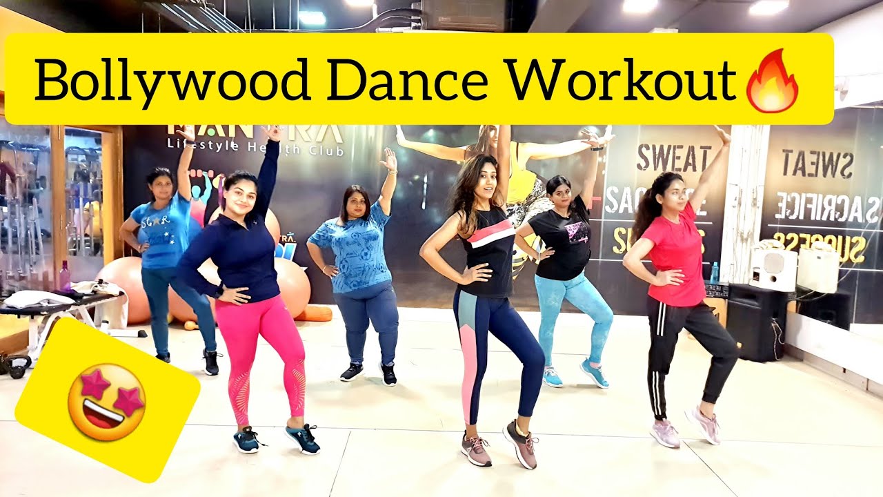 🔥Weight loss Dance class🔥 II Energetic Bollywood workout🤩💃II Fitness ...