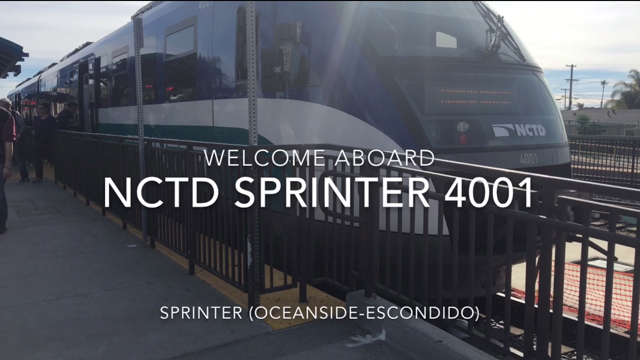 (100 Subscriber Special) NCTD SPRINTER 2006 Siemens Desiro VT642 #4001 ...