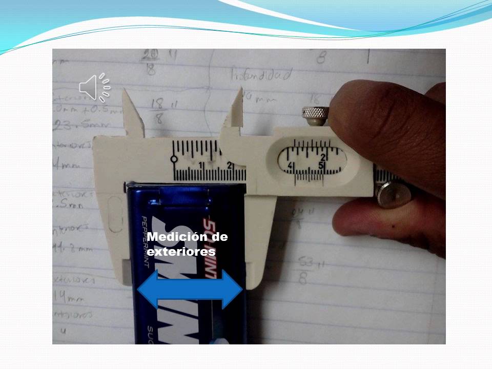 Partes del calibrador vernier - YouTube