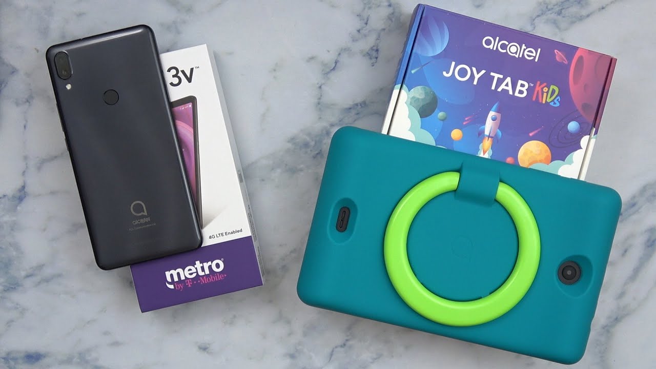 Alcatel Joy Tab Kids For TMobile / The Alcatel 3V 2019 For Metro By T ...