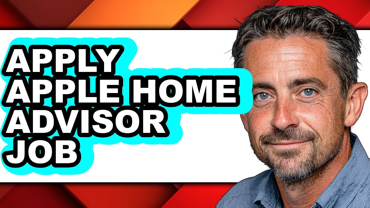 How to Apply Apple Home Advisor Job (only Way) - YouTube