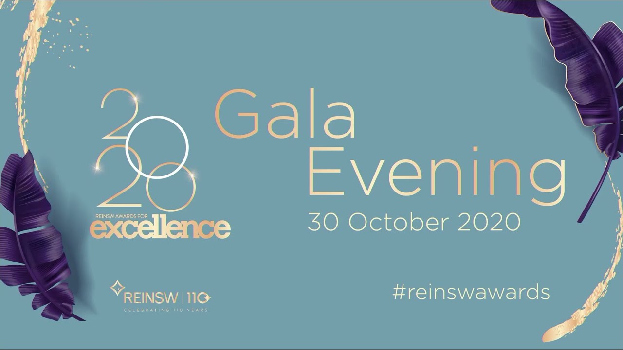 REINSW Awards for Excellence 2020 Gala Evening - YouTube