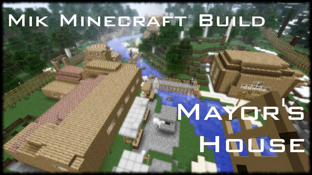 Mik Minecraft Build: The Zombie - Mayor's House P2 - YouTube