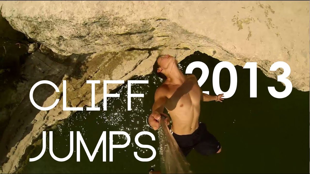Cliff Jumps 2 | Lake Whitney | Summer 2013 - YouTube