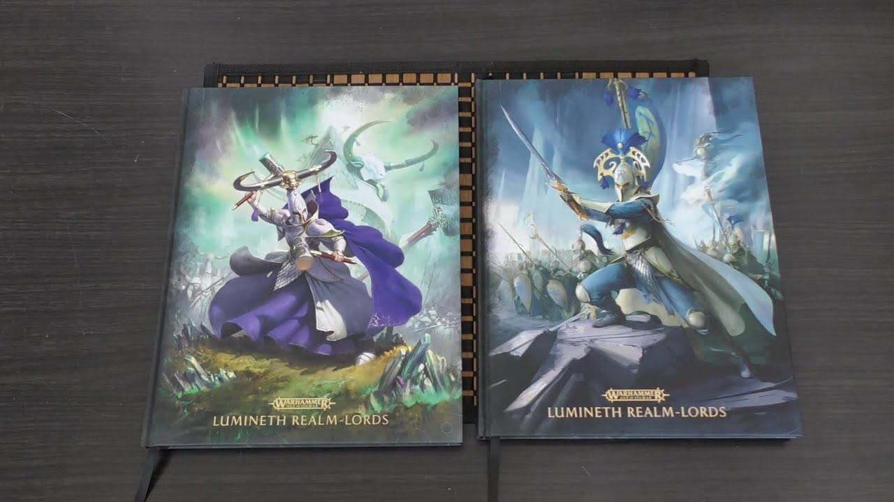 Lumineth Realm-Lords Battletome 2020 vs. Battletome 2021 (AoS) - YouTube