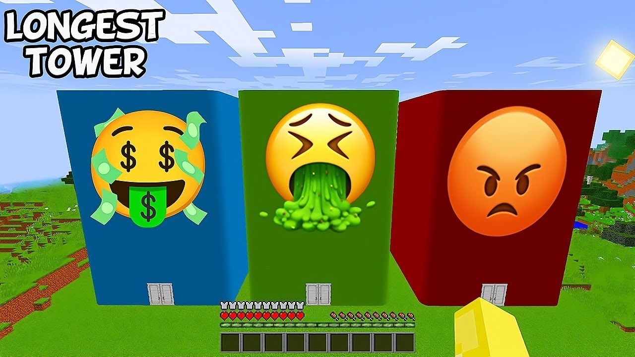 What is INSIDE THE SECRET TOWERS in minecraft ? I found TREASURE MAP ...