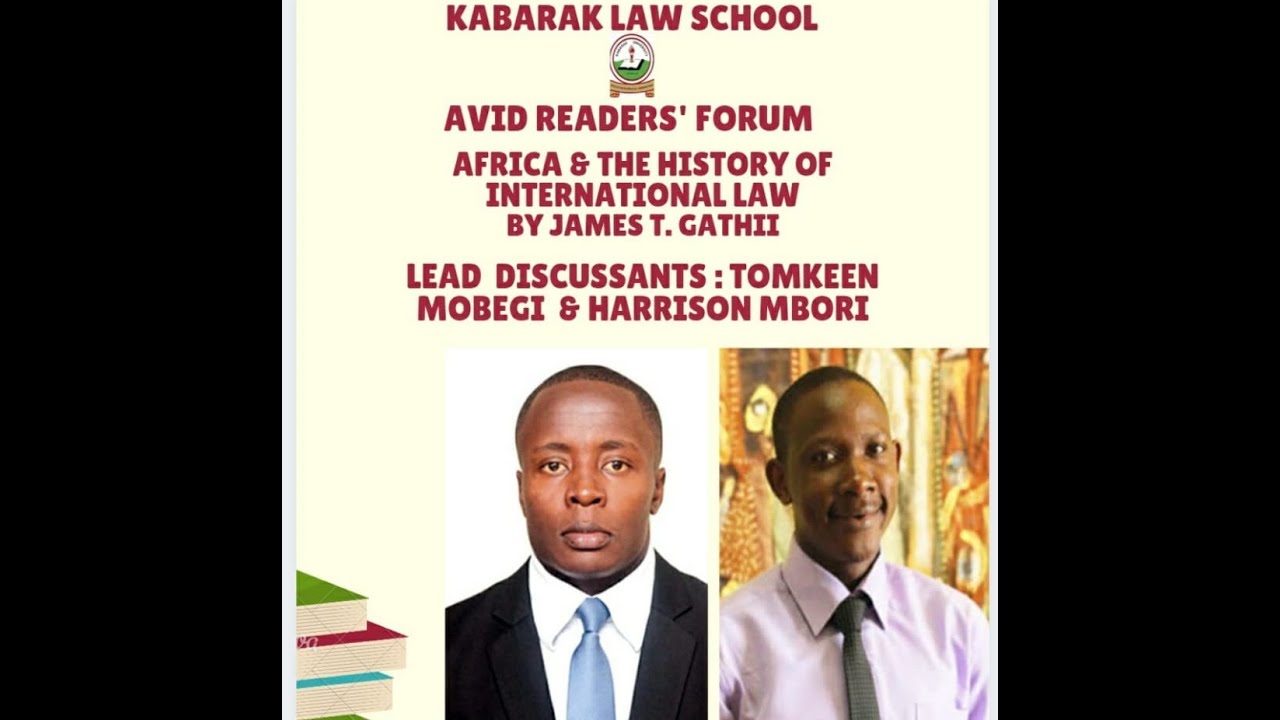 Avid Reader's Forum - Africa and History of International Law by ...