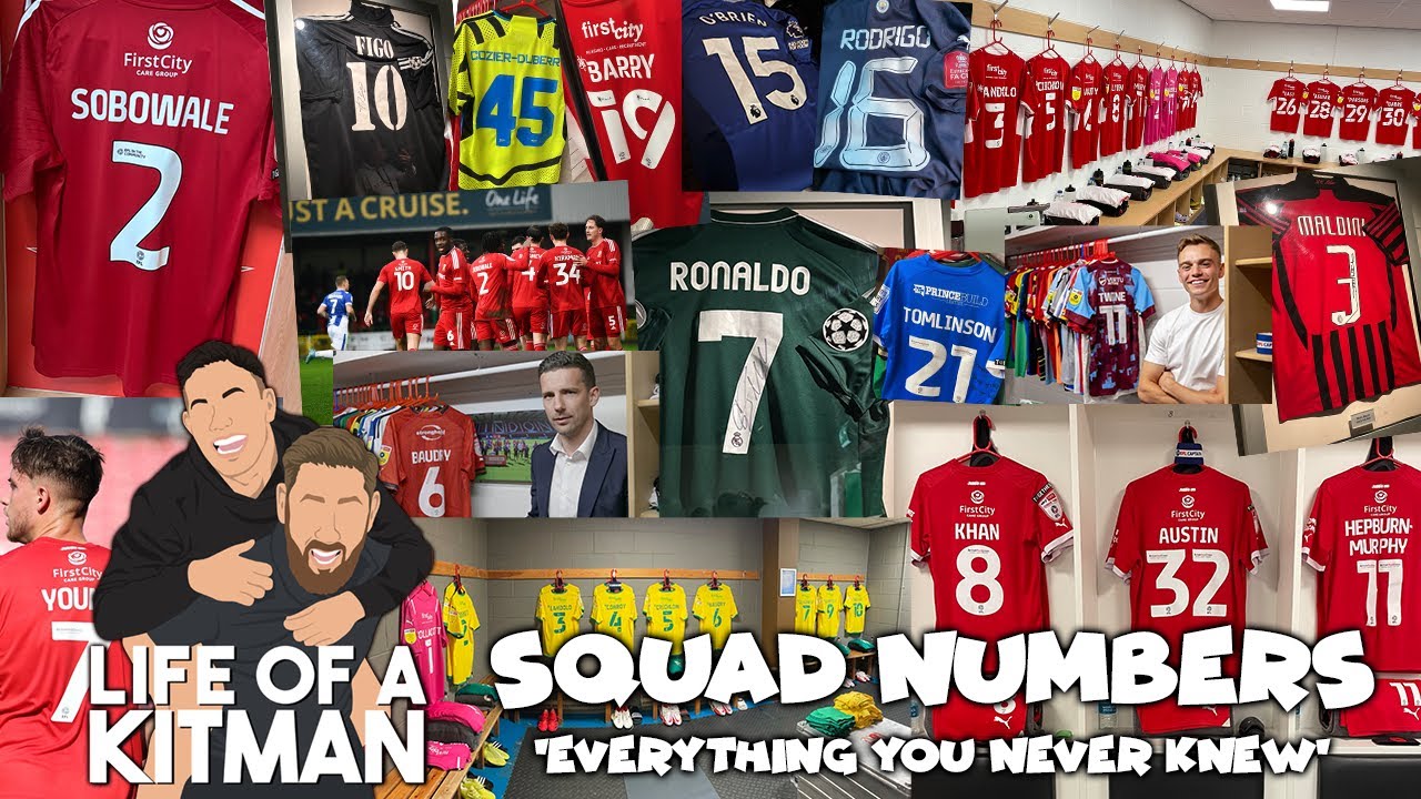 'Squad Numbers' Everything You Never Knew! - YouTube