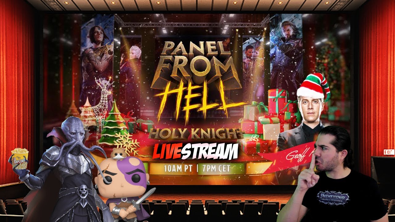 Panel From Hell "Holy Knight" Baldur's Gate 3 (w/ the wolfpack) - YouTube