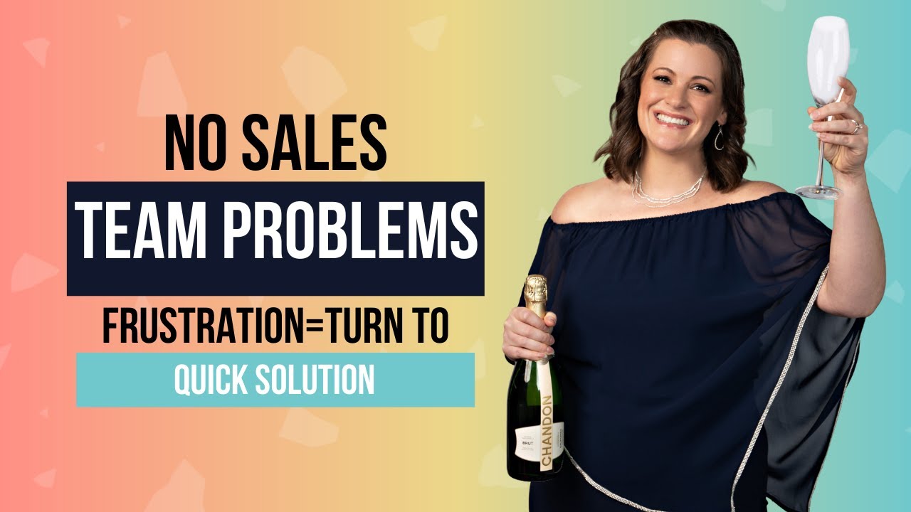 No Sales, Team Problems, Frustration = Turn to Quick Solution - YouTube