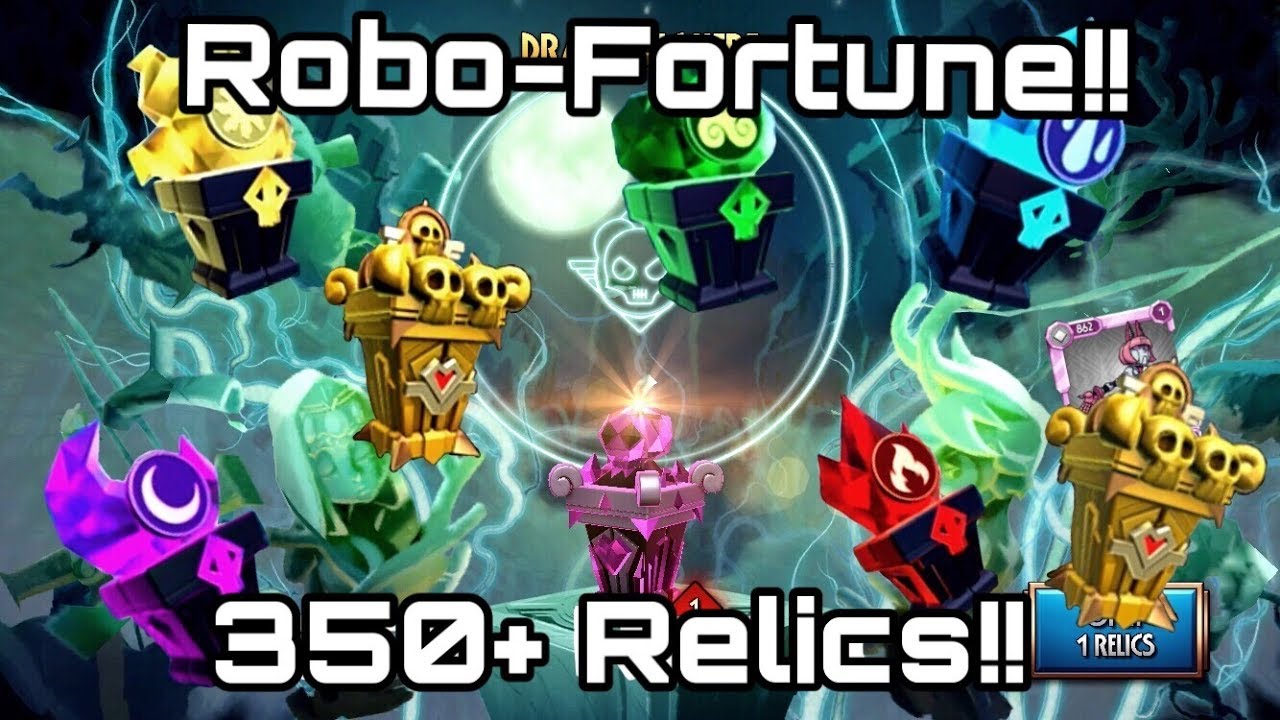Massive Robo Fortune Relic Opening, 350+ Relics!!! - SkullGirls Mobile ...
