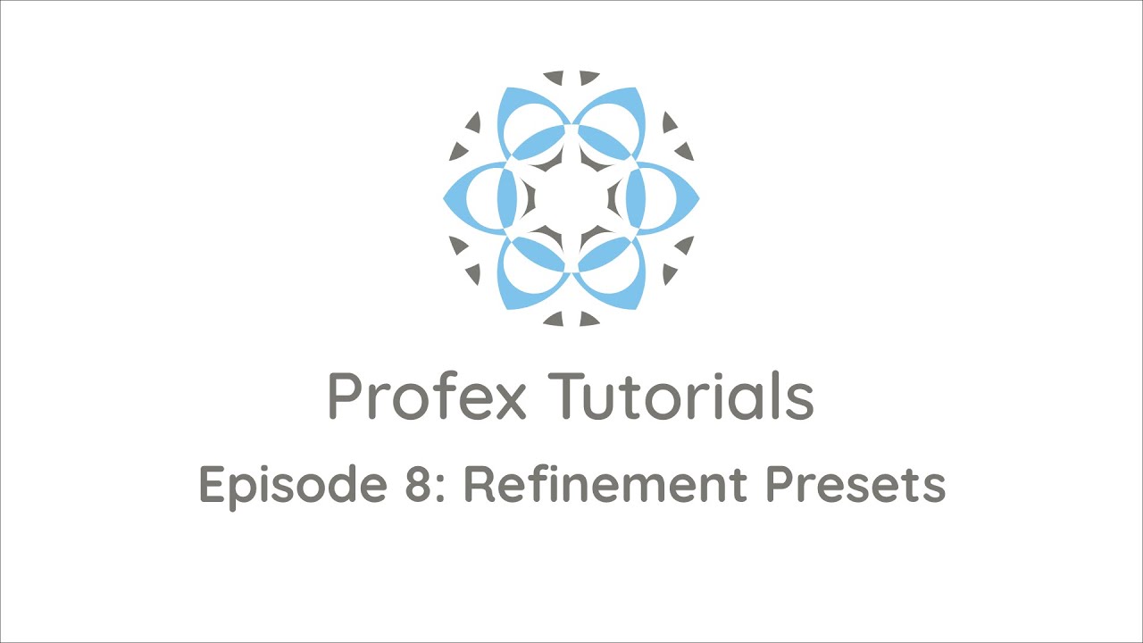 Profex XRD: Refinement Presets - YouTube