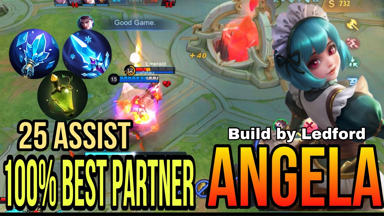 ANGELA 2023 BEST BUILD!!! Angela is Best Partner Ever!!! | Build by ...