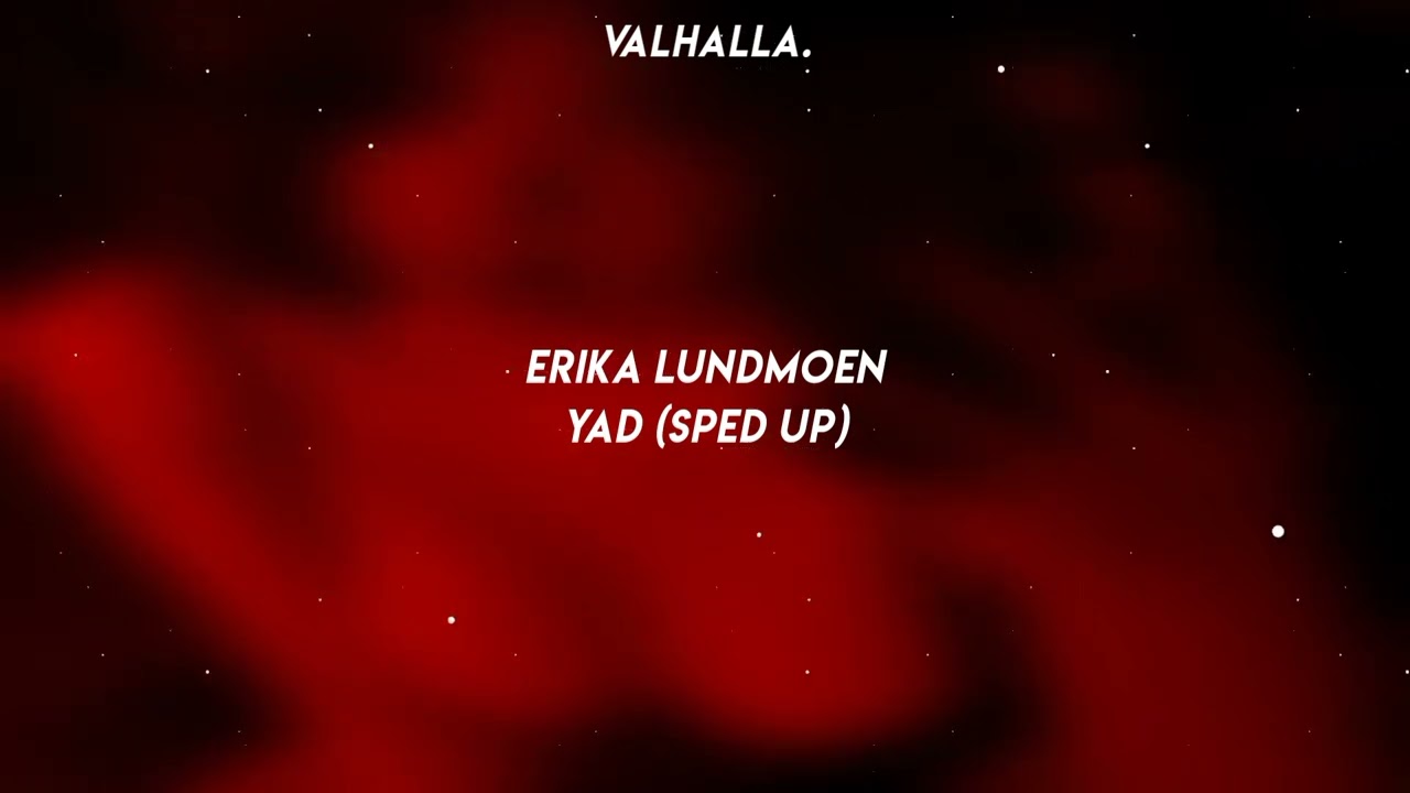 erika lundmoen ; yad (sped up/tiktok remix) [legendado/tradução] - YouTube