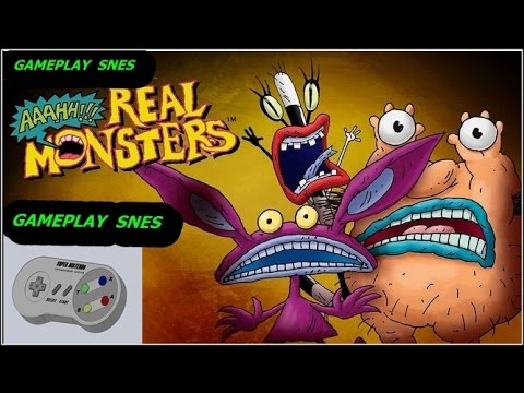 AAAHH!!! Real Monsters (SNES) #1 GAMEPLAY HD - YouTube
