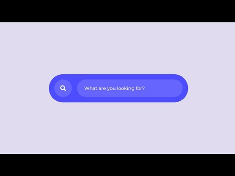 Simple Search Box Using HTML & CSS - YouTube