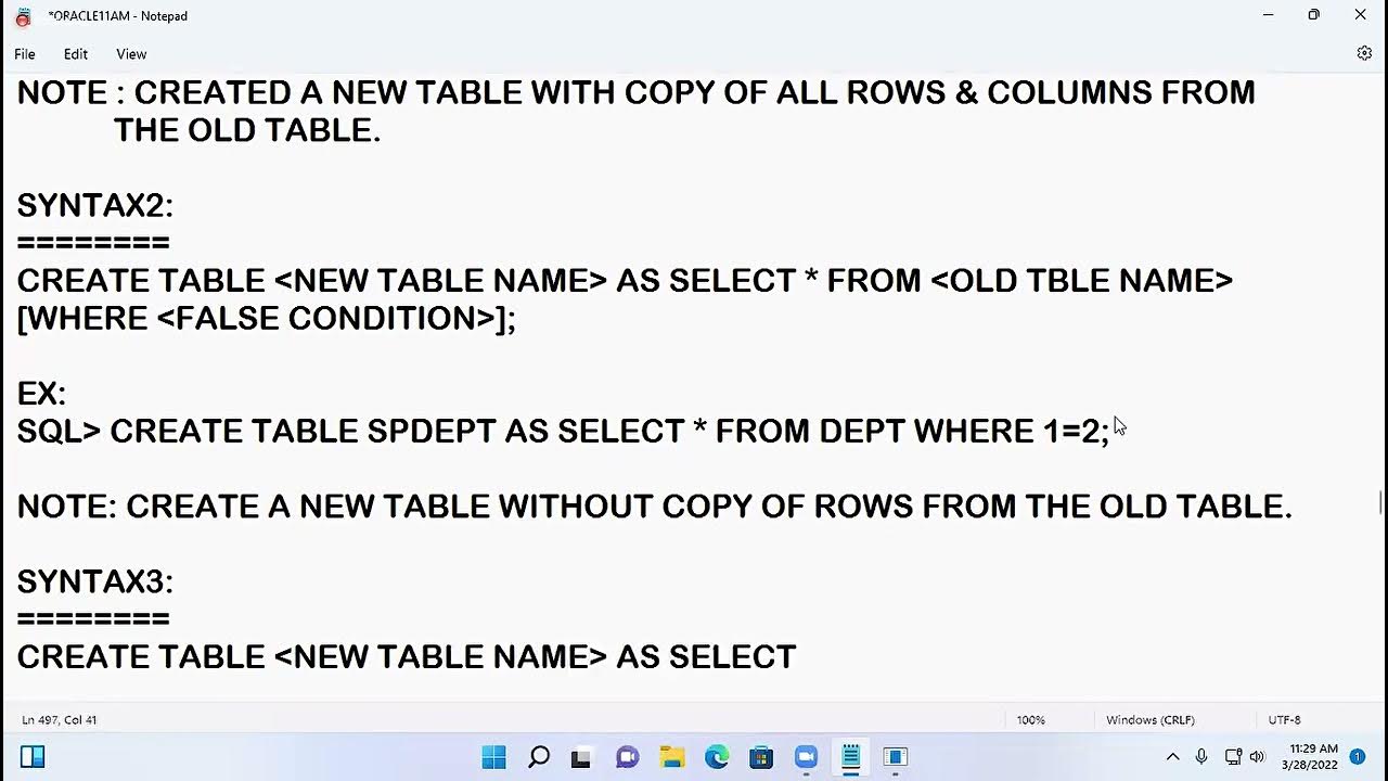Insert ALL | OPERATORS in Oracle SQL - Day 13 - YouTube