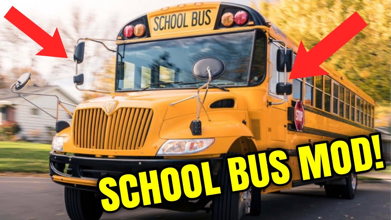 THE BEST FACTORY SCHOOL BUS MOD EVER! - YouTube