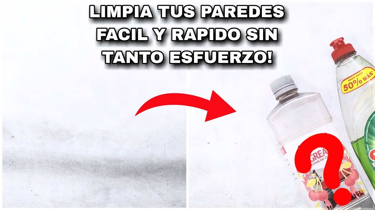 COMO LAVAR PAREDES FACILMENTE - YouTube