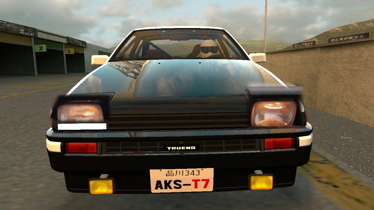 AE86 LFS Open EYES :D - YouTube