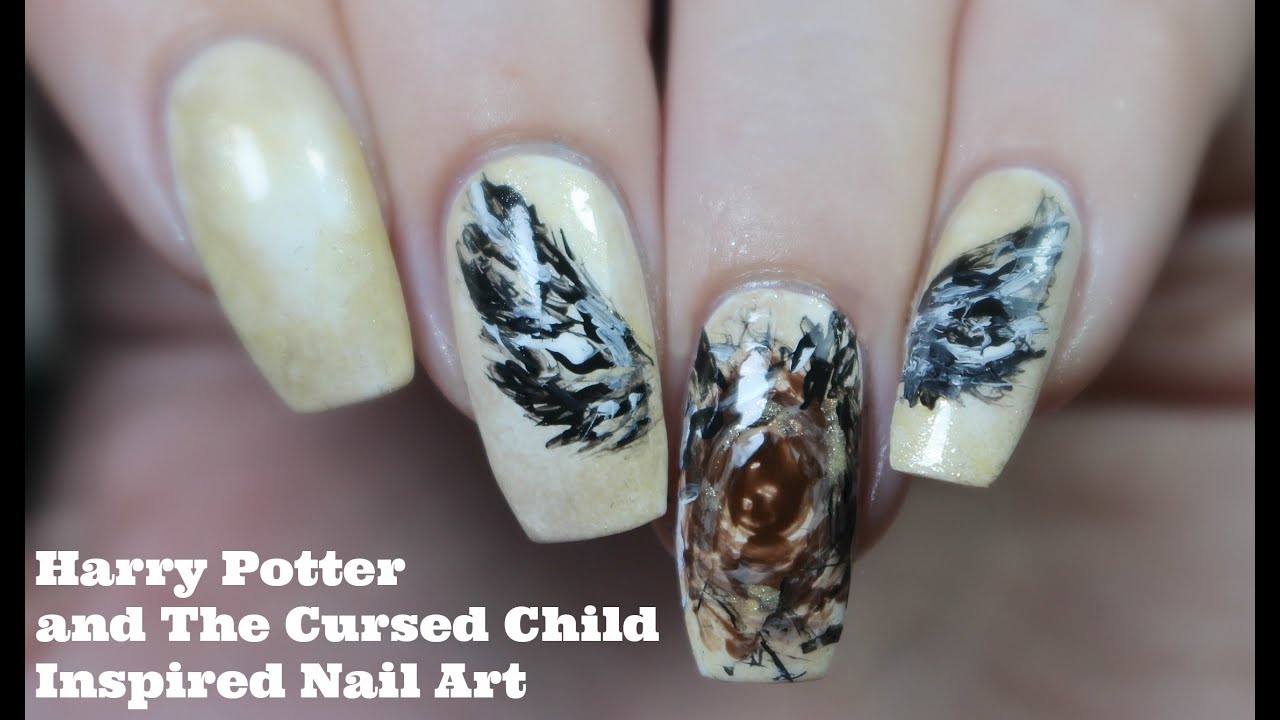 Nail Art | Harry Potter and the Cursed Child - YouTube