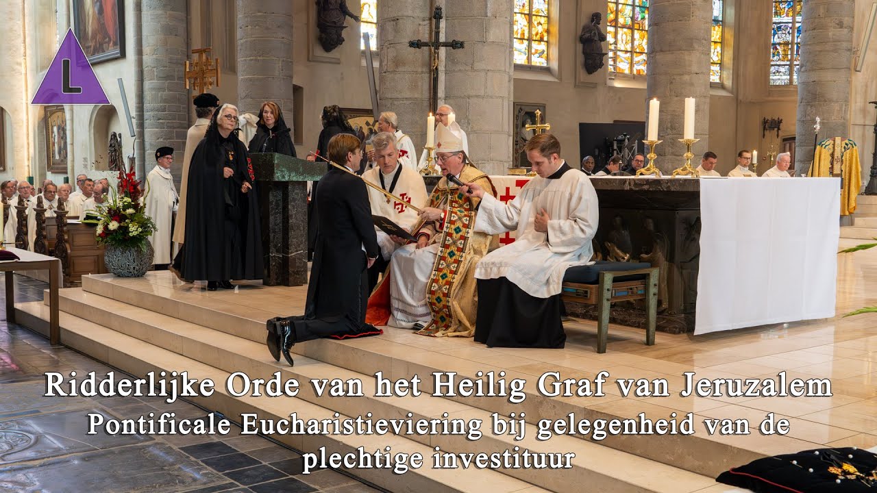 Investituur Ridderlijke Orde van het Heilig Graf van Jeruzalem 12 okt ...