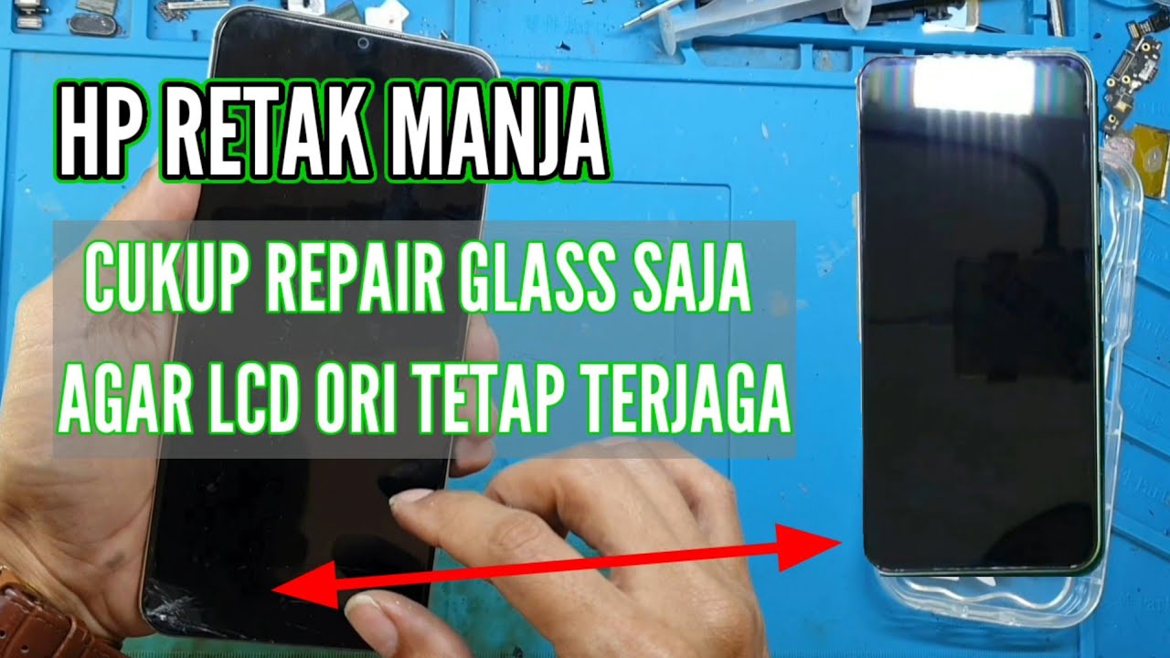TETAP SEGEL ‼️ cara ganti kaca lcd vivo y16 tanpa bongkar - YouTube