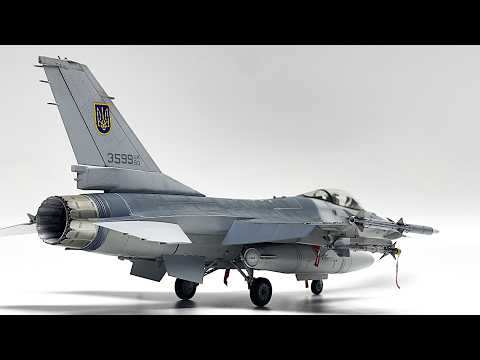 F-16AM MLU der ukrainischen Luftstreitkräfte 1/48 Kinetic [vollständiger Modellbau]