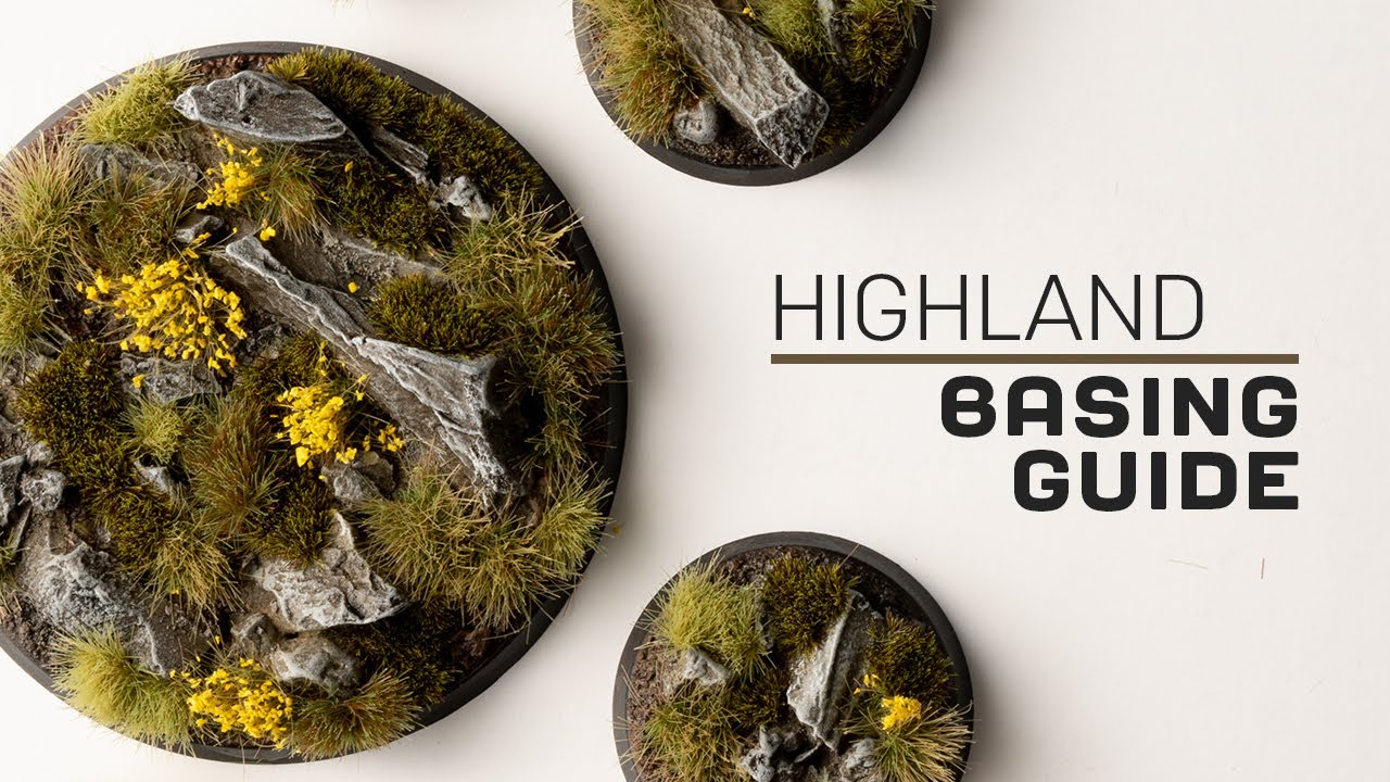 Basing Guide: Highland Bases - YouTube