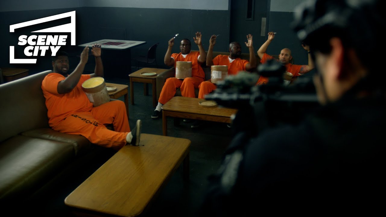 Prisoners Chilling Watching TV | S.W.A.T. (Jay Harrington, Lina Esco ...