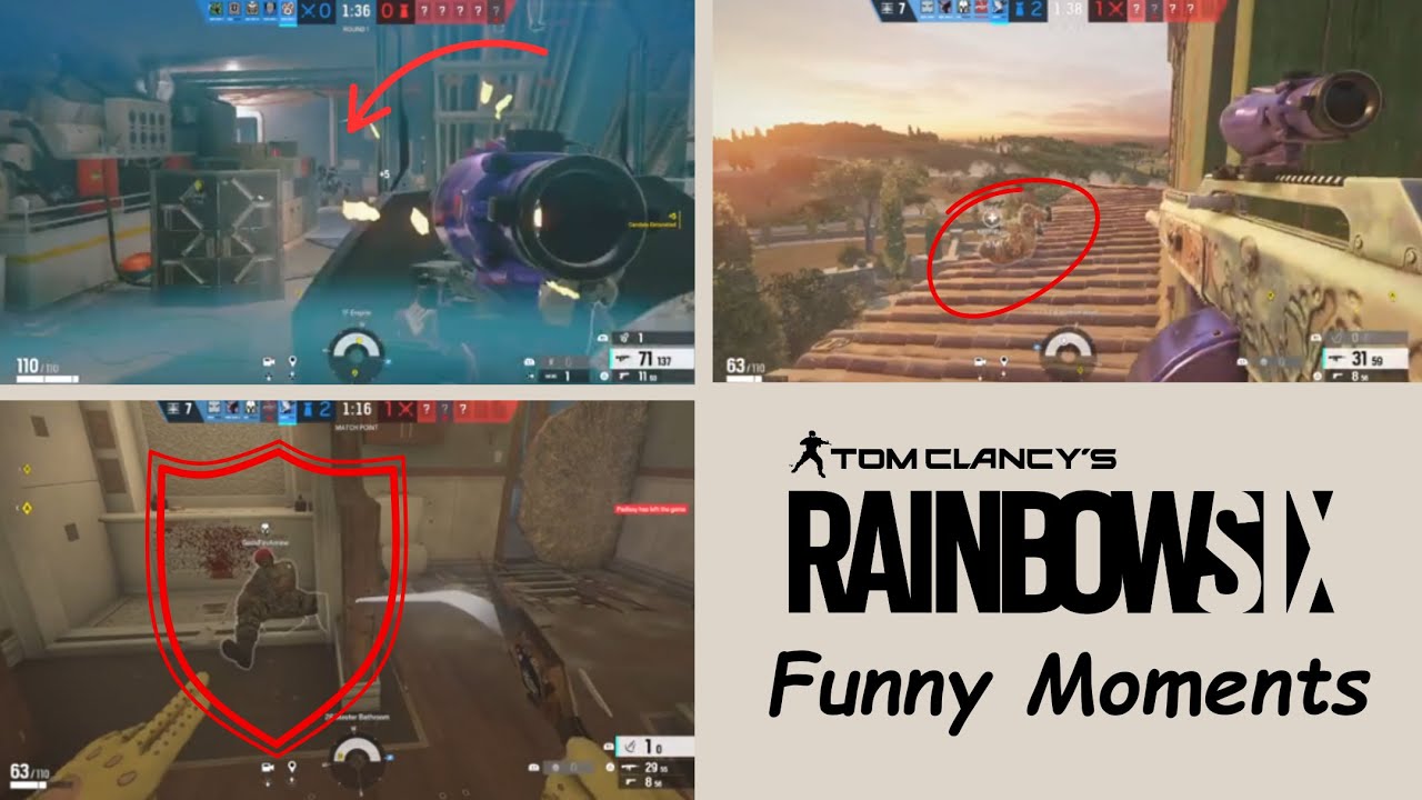 Blackbeard Rush, Ruining Lives with Azami, & Double Runouts | Rainbow Six Siege Funny Moments ...