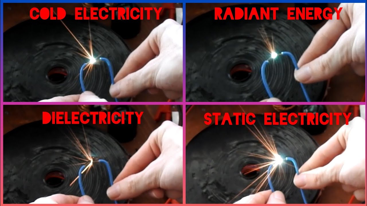 Cold Electricity, Radiant Energy, Dielectricity and Static Electricity ...