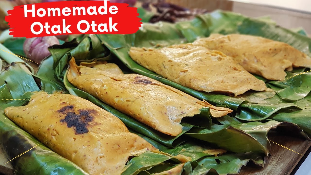 Homemade Otak Otak/ Fish Cake - YouTube