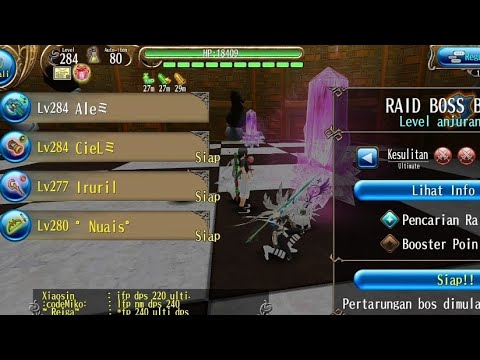 No Game No life X Boss Jibril Ulti - Toram Online - YouTube
