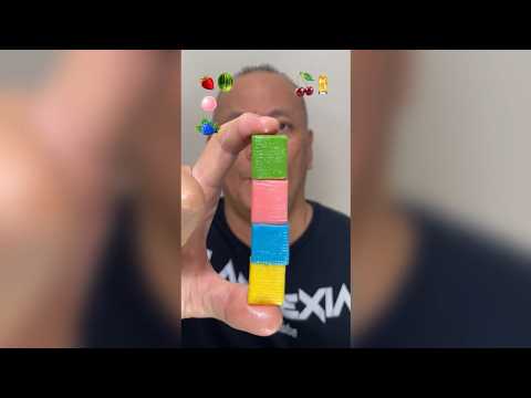 👂ASMR HUBBA BUBBA BUBBLE GUM CANDY (4 FLAVORS) EATING SOUNDS👂ORIGINAL LENGTH👂#asmr #candy 
