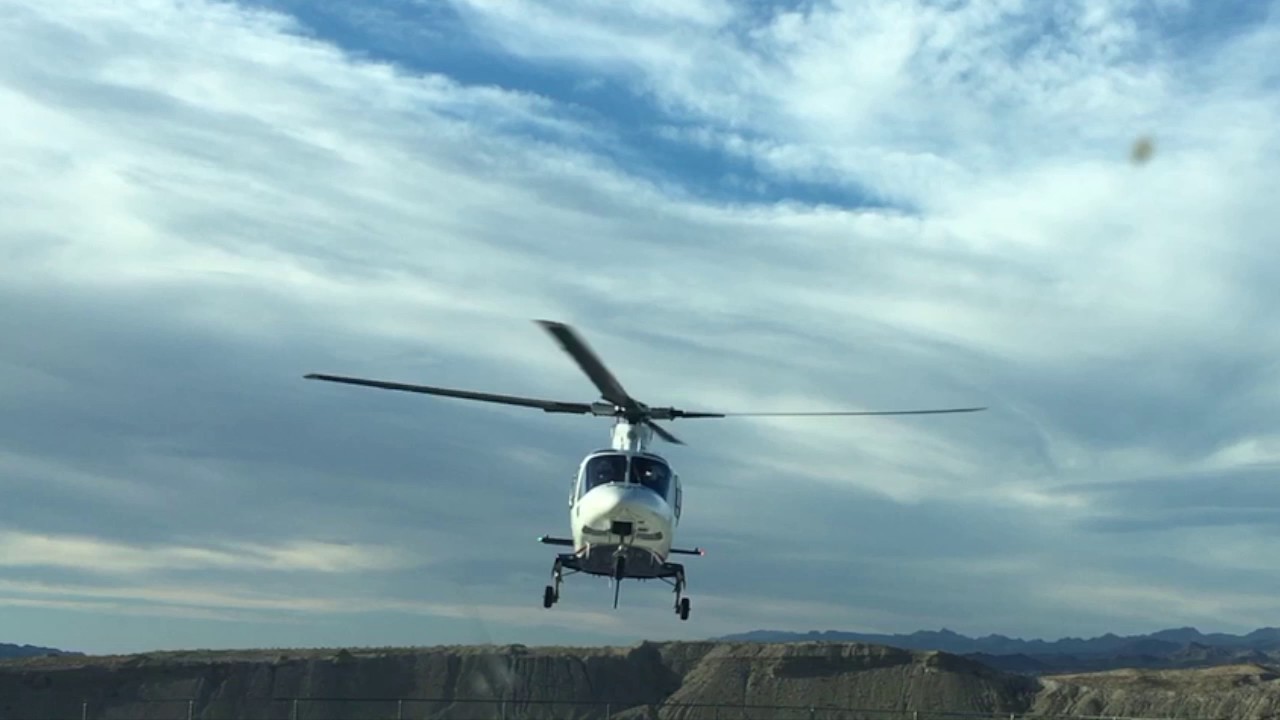 AW109 Mercy Air 7 Landing at WARMC - YouTube