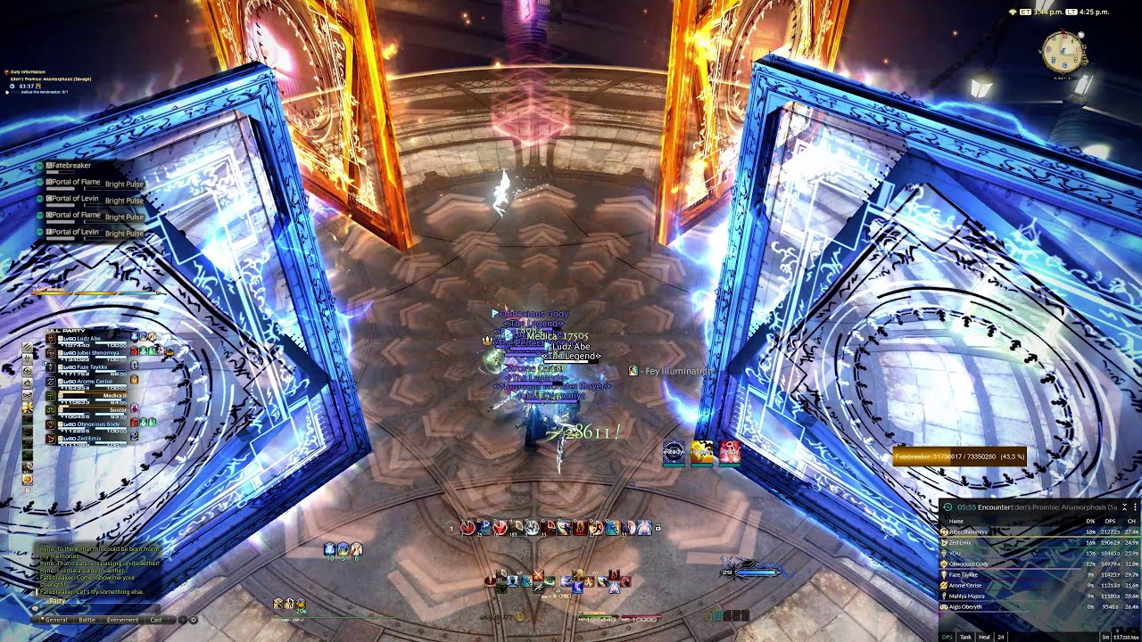 [FFXIV] - Eden's Promise: Anamorphosis Savage E11s // DRG Pov - YouTube