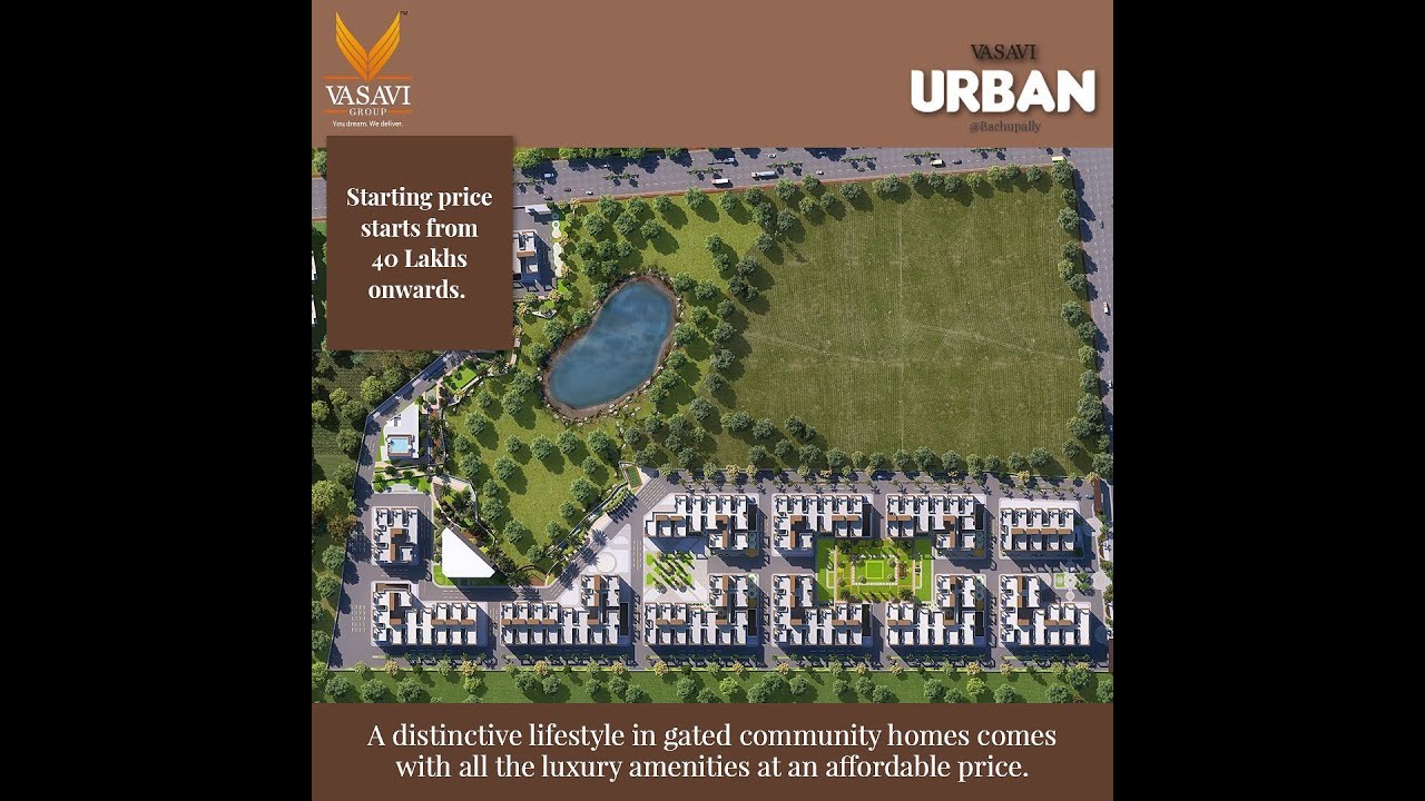 Vasavi Urban | 2 BHK Premium High-Rise Gated Community Apartments ...