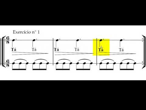 Grupos Ritmicos do COMPASSO COMPOSTO #teoriamusical - YouTube