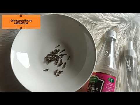 DIY.How to make Clove Face Toner.Helps with facial Discoloration,Large ...