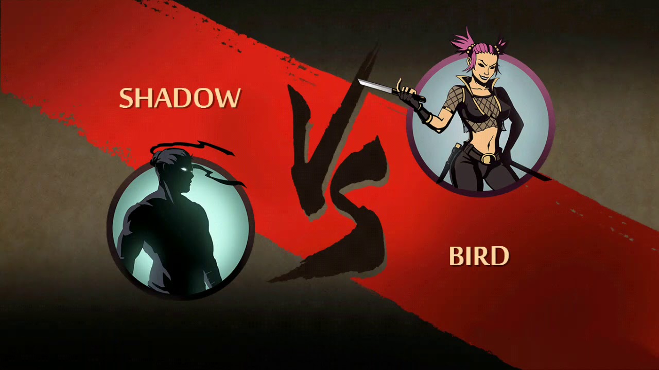 Shodow fight shodow vs bird - YouTube