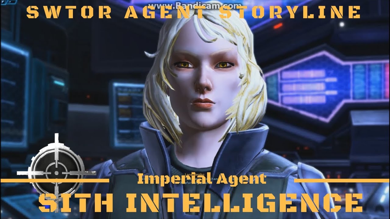 SWTOR Female Agent: #27 Storyline - Cinematics (Shadow of Revan) - YouTube