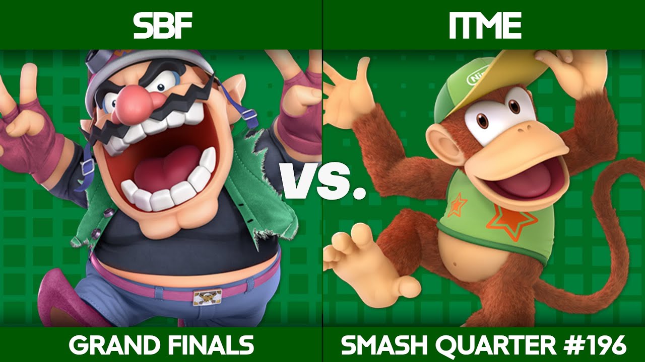 Smash Quarter 196 - SBF (Wario) v Itme (Diddy): Grand Finals - YouTube