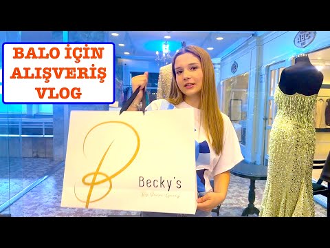 Mezuniyet Balosu Alışverişi Vlog. Ecrin Su Çoban