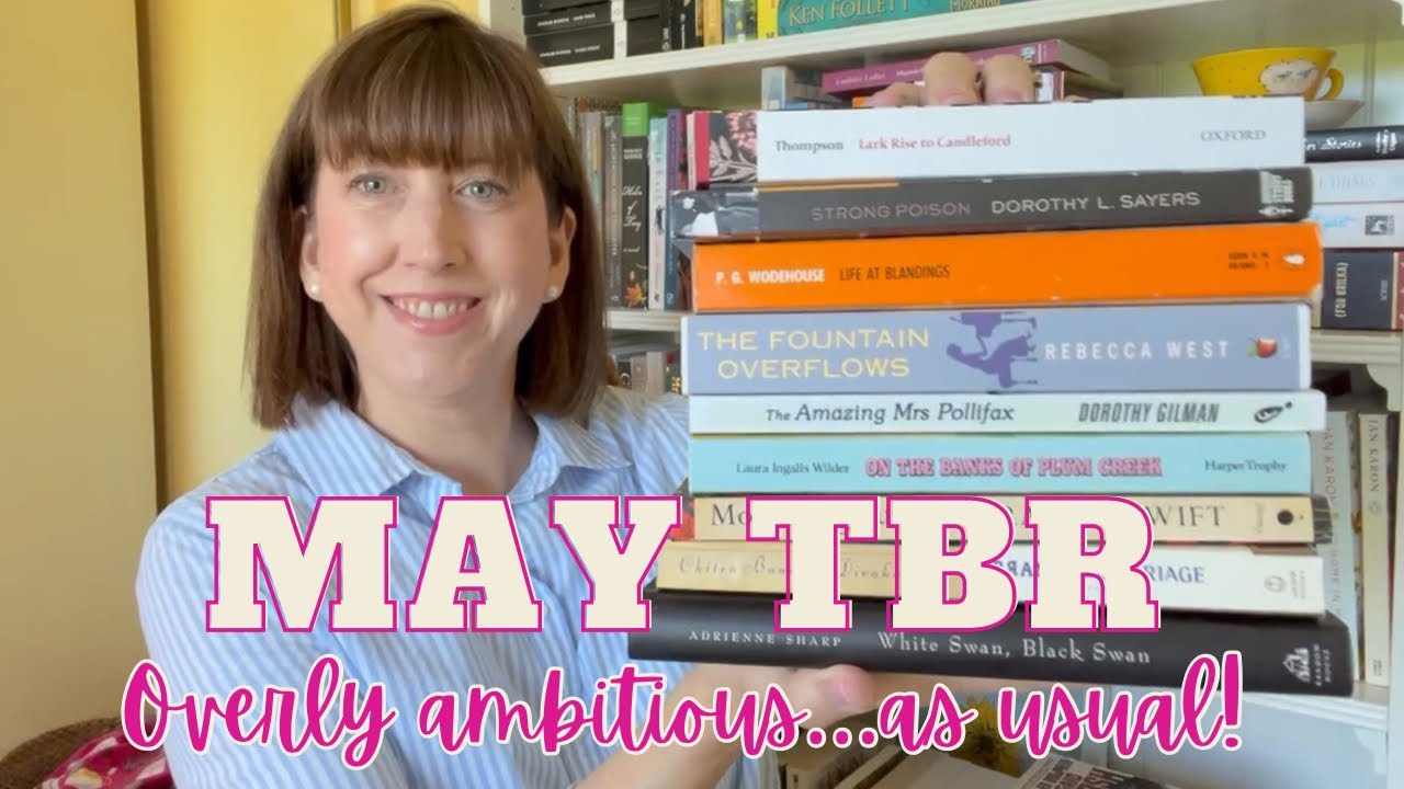 May TBR | Another Overly Ambitious Stack of BOOKS - YouTube